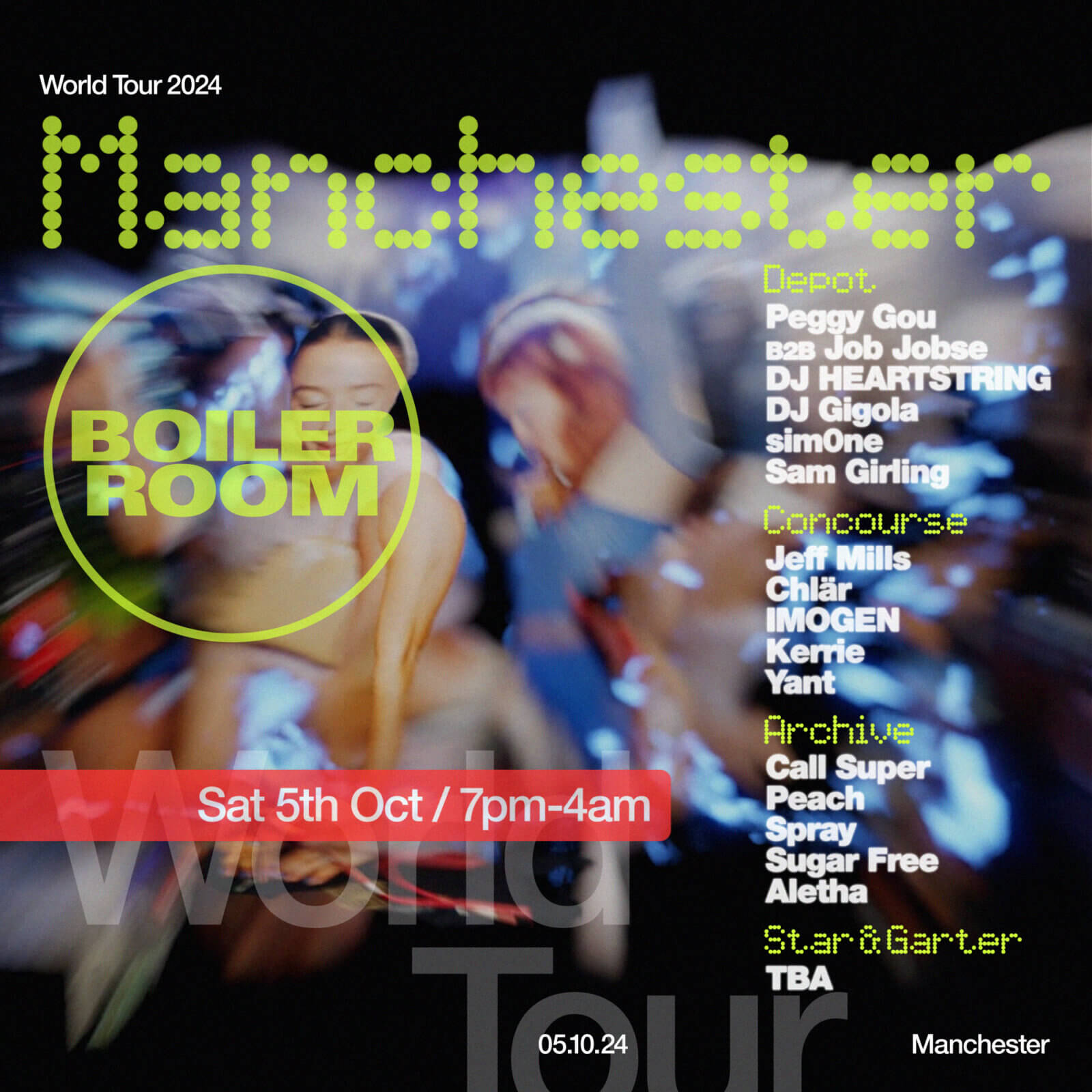 BOILER ROOM MANCHESTER - The Warehouse Project
