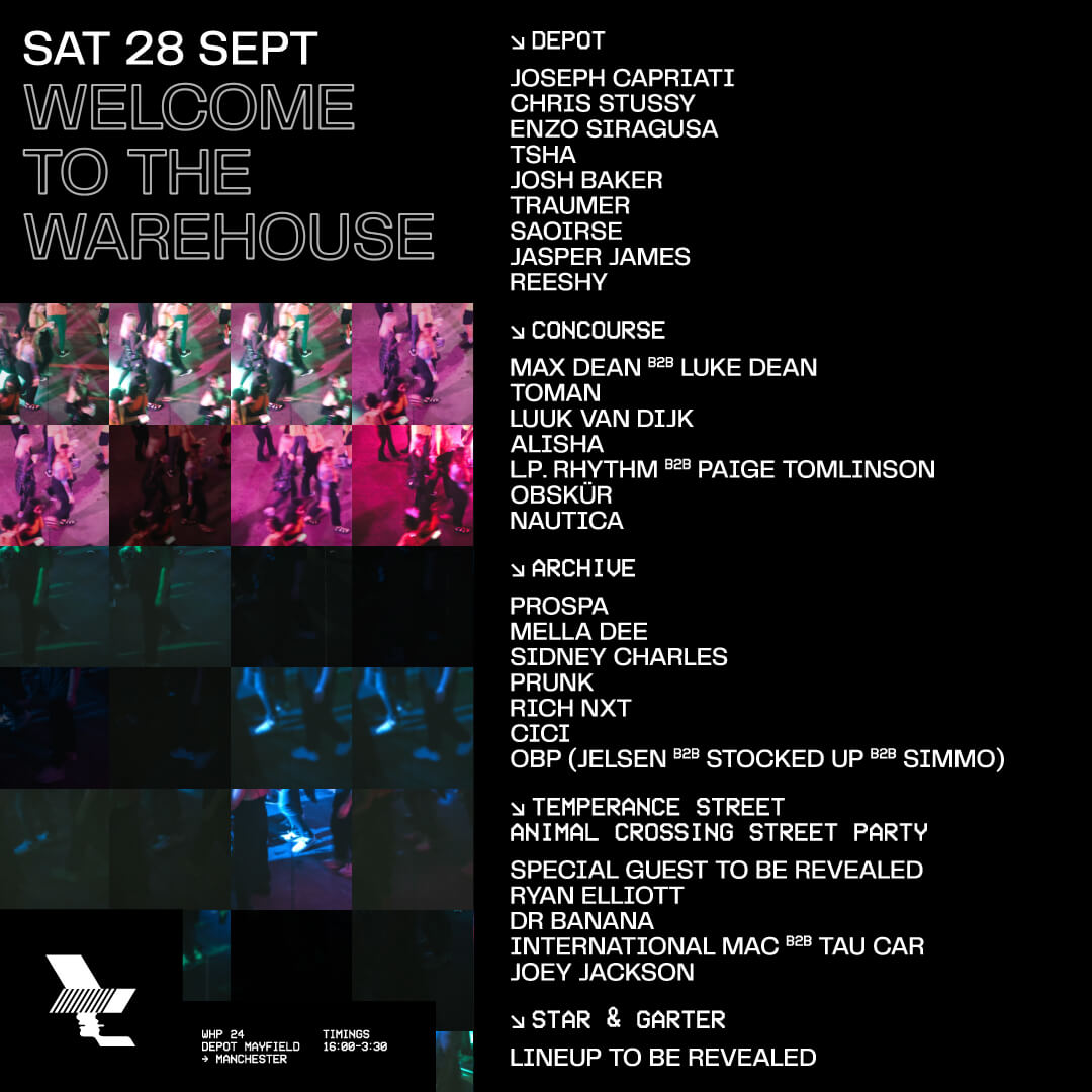 WELCOME TO THE WAREHOUSE (SOLD OUT) - The Warehouse Project