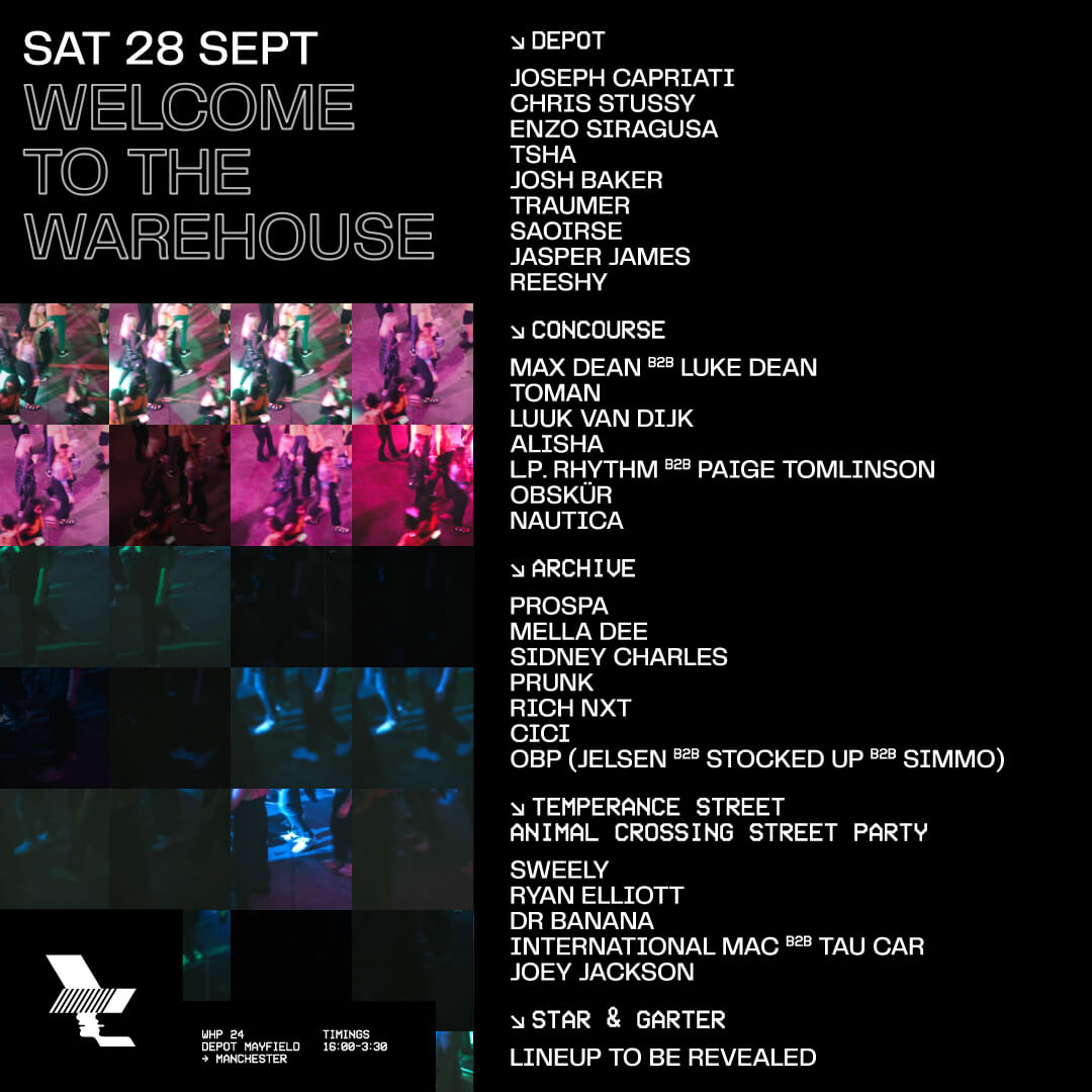 WELCOME TO THE WAREHOUSE - The Warehouse Project