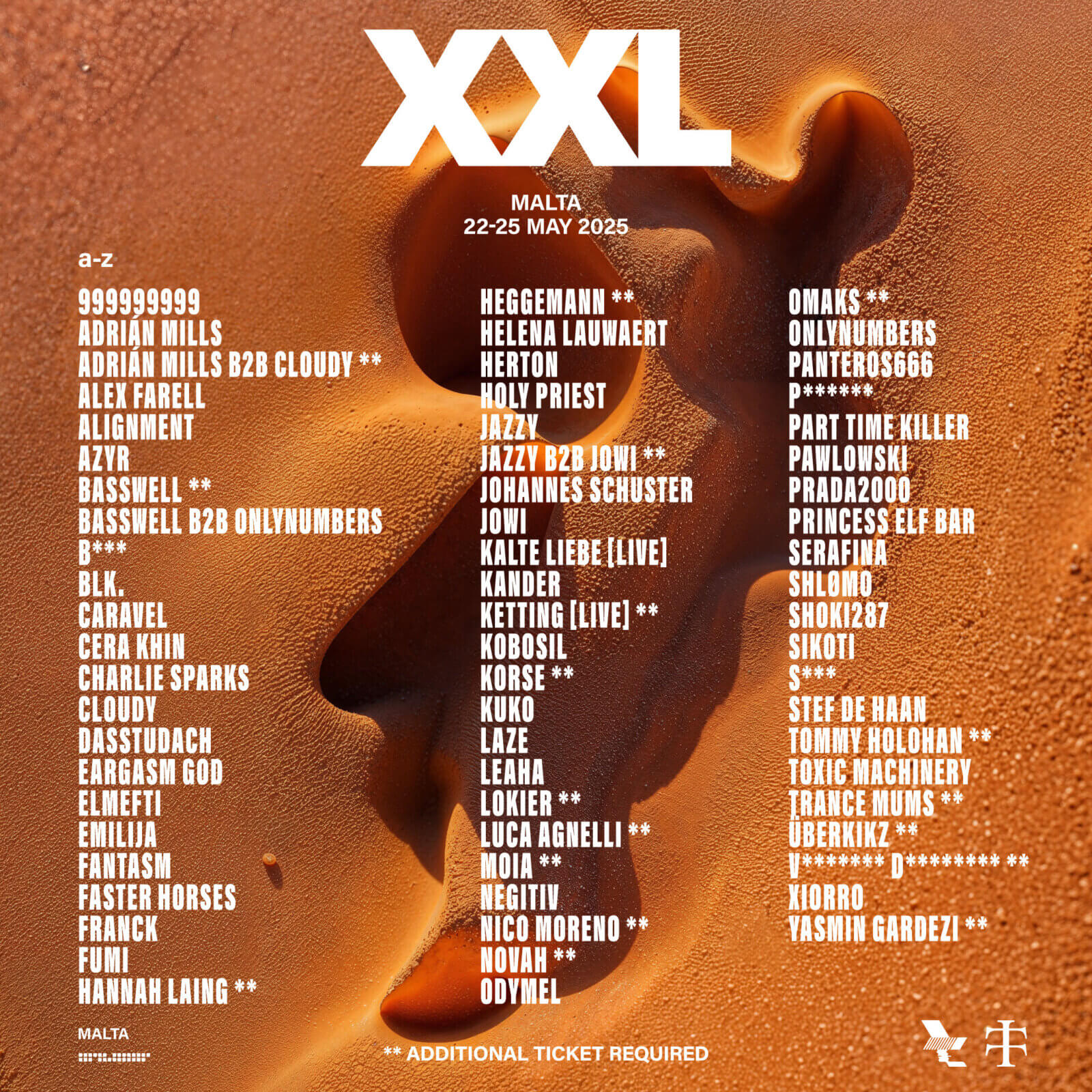 XXL MALTA - The Warehouse Project